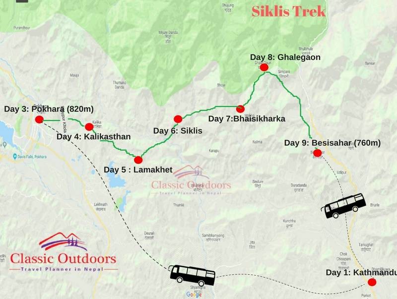 Annapurna Siklis Trek - Classic Outdoors